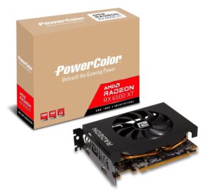 powercolor amd radeon rx 6500 xt itx gaming graphics card with 4gb gddr6 memory