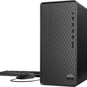 HP M01 Desktop PC - AMD Ryzen 5 4600G 3.7GHz 12GB RAM 1TB SSD WiFi Windows 10 (Renewed)