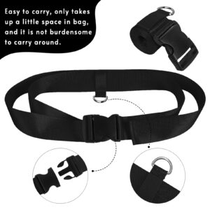 Adjustable Car Seat Travel Belt to Suitcase CPC Certificate CPSIA Test Car Seat Luggage Strap Convert Kid Car Seat and Carry-on Luggage to Airport Car Seat Stroller Carrie Carseat Strap for Luggage