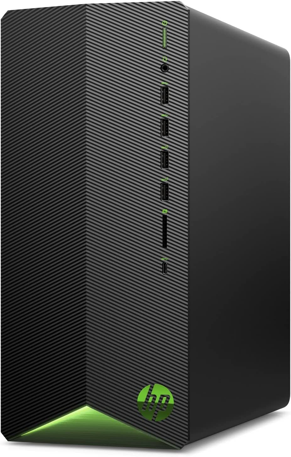 HP Pavilion Gaming Desktop Computer 10th Generation Intel Hexa-core i5-10400F Processor 16GB RAM 1TB SSD GeForce RTX 3060 12GB Graphic USB-C DiplayPort Bluetooth Black + HDMI Cable