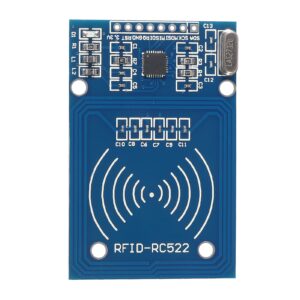 Alinan 6pcs RFID Kit MFRC522 RF IC Card Sensor Module with S50 Blank Card and Key Ring