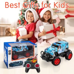 NARRIO Remote Control Car Toys for 3 4 5 6 7 Year Old Boys Gifts, RC Cars for Kids 3-5 Monster Trucks for Boys Age 4-7, Christmas Birthday Gifts for 3-8 Year Old Boy Girls Toddler Toys Age 3-7 Years