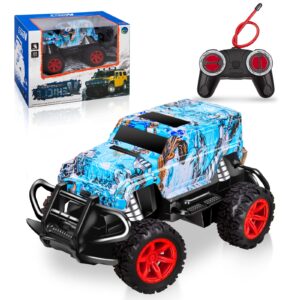 narrio remote control car toys for 3 4 5 6 7 year old boys gifts, rc cars for kids 3-5 monster trucks for boys age 4-7, christmas birthday gifts for 3-8 year old boy girls toddler toys age 3-7 years