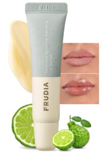 welcos frudia reproust essential blending lip butter greenery | korean skin care & personal care products | lip oil moisturizer, lip balm beauty & personal care for dry & chapped lips 0.35 fl. oz.