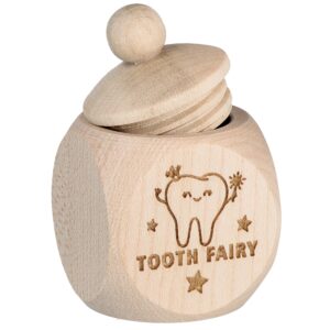 spruchreif | tooth fairy box for boy and girls | first tooth box | wooden keepsake box | children's tooth box | baby girl and boy