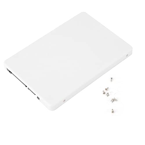 SSD Adapter, Durable Solid State Drive Adapter, 3.94 * 2.76 * 0.28Inch Convenient Laptop Notebook PC for Computer Desktop(White)