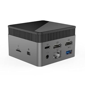 kingdel m6s mini pc celeron n5105 processor 4 cores 4mb l3 cache max 2.90ghz 8gb ram 128gb ssd ac7265/2.4g/5g 3xusb3.0 2xhd support 4k