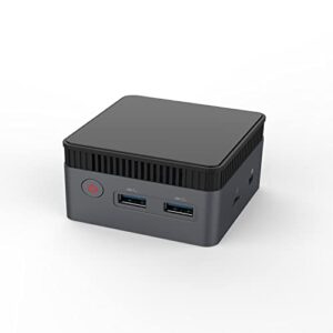 KINGDEL M6S Mini PC Celeron N5105 Processor 4 Cores 4MB L3 Cache Max 2.90GHz 8GB RAM 128GB SSD AC7265/2.4G/5G 3xUSB3.0 2xHD Support 4K