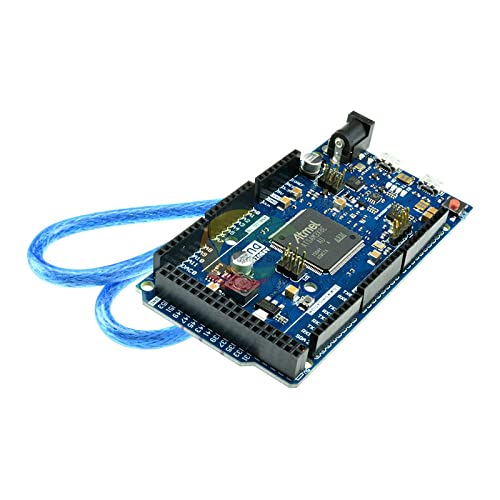 Due R3 Board SAM3X8E 32-Bit ARM Cortex-M3 Control Board Module with Micro USB Cable for Arduino DC 3.3-5V