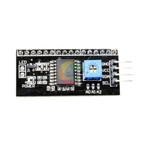 PCF8574T IIC I2C TWI SPI Serial Interface Board Module Port is Suitable for Arduino LCD 1602 LCD 2004 LCD Black Display Module