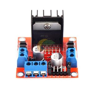 Dual Channel H-Bridge Motor Driver Board L298N DC Stepper Motor Driving Module 5V 2A for Arduino