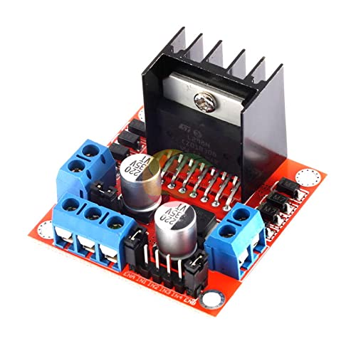 Dual Channel H-Bridge Motor Driver Board L298N DC Stepper Motor Driving Module 5V 2A for Arduino