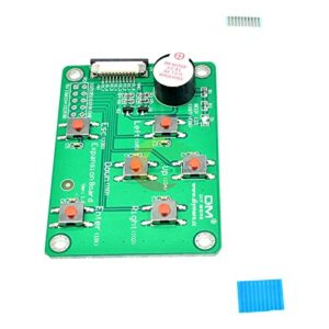 I/O Expansion Board for Nextion Enhanced HMI Intelligent LCD Display Module with Buzzer Switch 8 Pin FFC Cable for Arduino