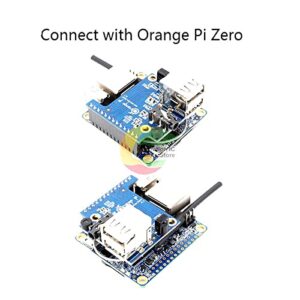 Expansion Board Dual USB Interface Board Development Board for Orange Pi Zero