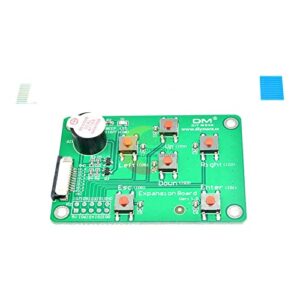 I/O Expansion Board for Nextion Enhanced HMI Intelligent LCD Display Module with Buzzer Switch 8 Pin FFC Cable for Arduino