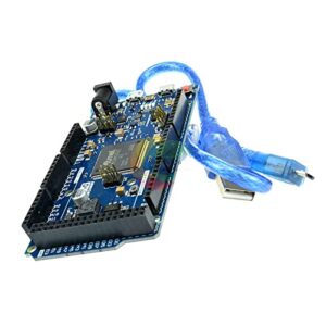 Due R3 Board SAM3X8E 32-Bit ARM Cortex-M3 Control Board Module with Micro USB Cable for Arduino DC 3.3-5V