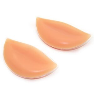 ericotry 1pair skin silicone bra inserts breast chest enhancers push up booster pads for women girls underwear swimsuits or bikinis