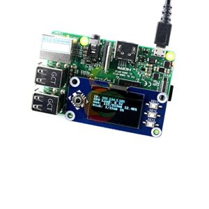 raspberry pi 1.3" oled blue screen expansion board 128x64 resolution suitable for raspberry pi series jetson nano motherboards