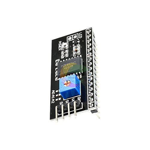 PCF8574T IIC I2C TWI SPI Serial Interface Board Module Port is Suitable for Arduino LCD 1602 LCD 2004 LCD Black Display Module