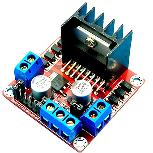 Dual Channel H-Bridge Motor Driver Board L298N DC Stepper Motor Driving Module 5V 2A for Arduino