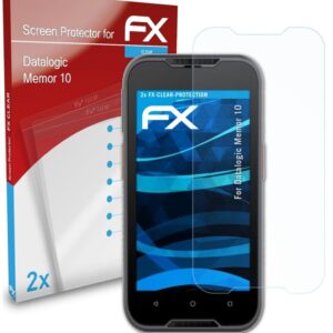 atFoliX Screen Protection Film compatible with Datalogic Memor 10 Screen Protector, ultra-clear FX Protective Film (2X)