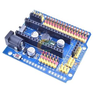 Nano V3.0 I/O IO 5.5x2.1mm Interface Micro Plus Expansion Board Micro Sensor Shield 5V for Arduino R3 Leonardo Module