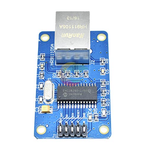 ENC28J60 LAN Internet Shield Network Module 25MHZ Crystal AVR 51 LPC STM32 for Arduino Nano v3.0