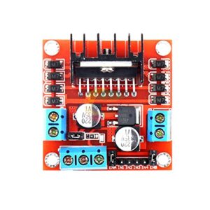 Dual Channel H-Bridge Motor Driver Board L298N DC Stepper Motor Driving Module 5V 2A for Arduino