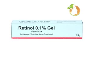 retinol gel 0.1 vitamin a repairs fine lines & wrinkles, scar treatment, age and sun spots, anti-aging formula , 20 grams