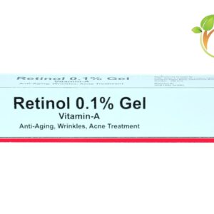 Retinol Gel 0.1 Vitamin A Repairs Fine Lines & Wrinkles, Scar Treatment, Age and Sun Spots, Anti-Aging Formula , 20 Grams