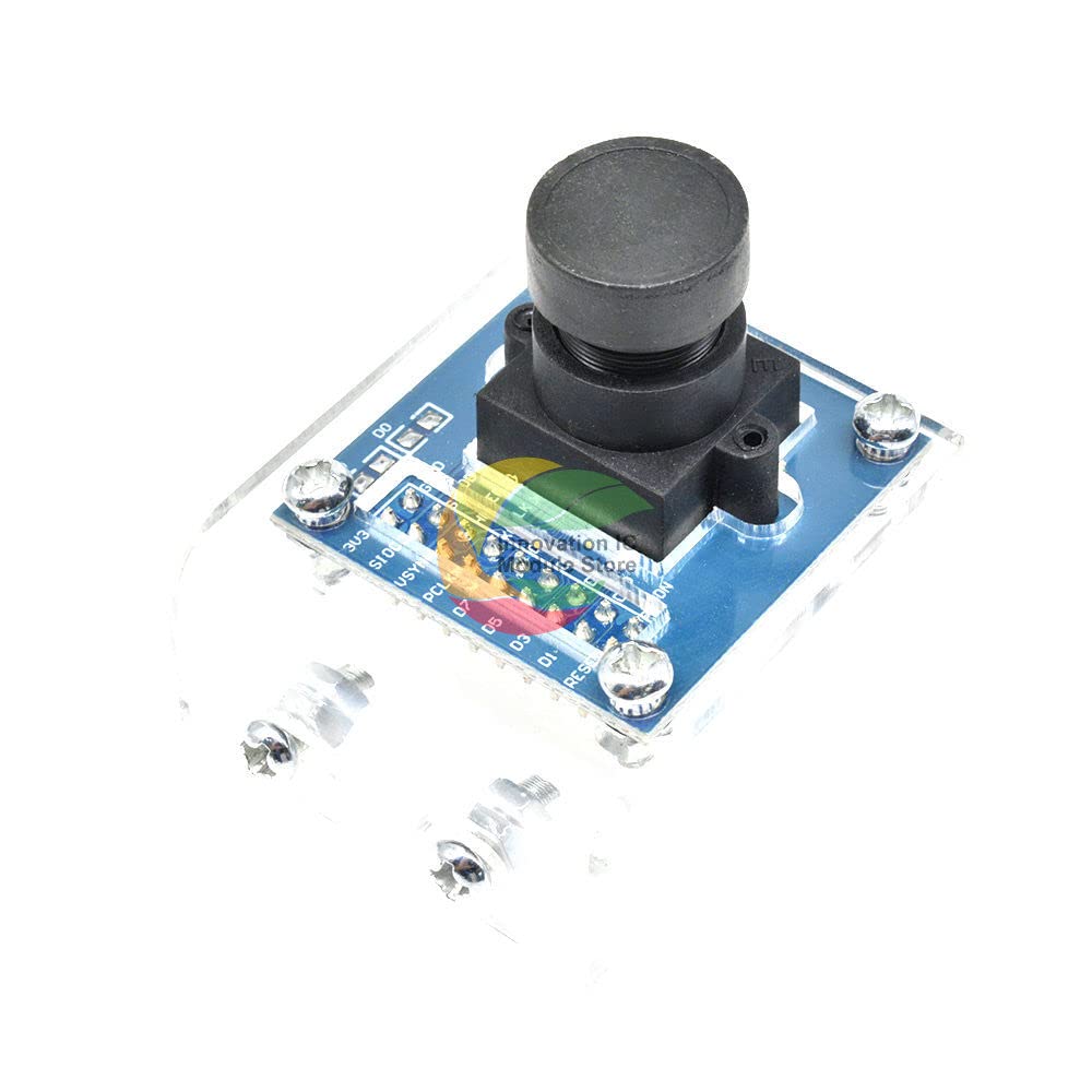 OV7670 VGA Camera Module 300KP Camera Support VGA CIF Auto Exposure Control Display Active 640X480 I2C Interface for Arduino