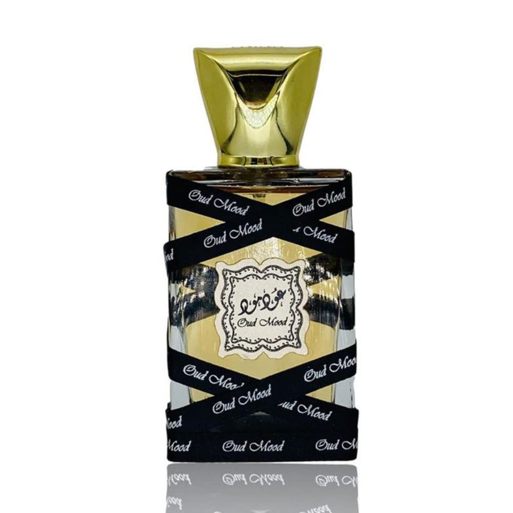 Lattafa Oud Mood EDP 30 ML (1.1 oz) | Pleasant Sweetness with Floral, Woody and Spicy Notes | Long Lasting, Warm and Musky Fragrance | Suitable for Any Occasion