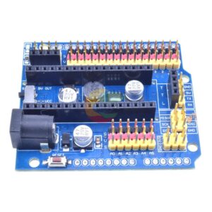 nano v3.0 i/o io 5.5x2.1mm interface micro plus expansion board micro sensor shield 5v for arduino r3 leonardo module