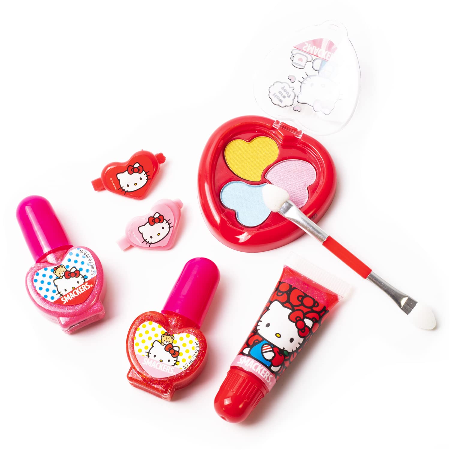 Lip Smacker Sanrio Hello Kitty Makeup Set for Kids Color Collection