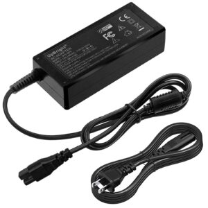 upbright 2-prong 24v ac/dc adapter compatible with cloud massage 9486098094 shiatsu foot massager deep kneading machine with heat therapy xh2400-2500 xh24002500 24vdc power supply cord battery charger