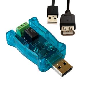 dsd tech sh-ur01a usb relay controller for computer and laptop(1ch)