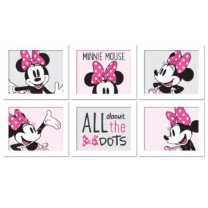 Lambs & Ivy Disney Baby Minnie Mouse Unframed Nursery/Child Wall Art