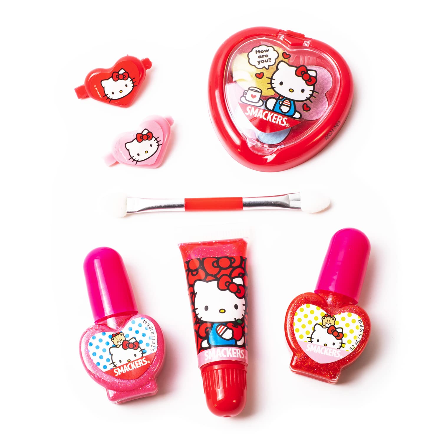 Lip Smacker Sanrio Hello Kitty Makeup Set for Kids Color Collection