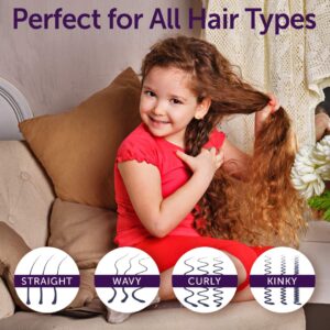 Fairy Tales Daily Cleanse Everyday Kids Shampoo + Conditioner set - Gentle Natural Defining, Tangle Free, Moisturizing and Hydrating Formula, Paraben Free - 12 oz Shampoo and 12 oz Conditioner