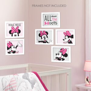 Lambs & Ivy Disney Baby Minnie Mouse Unframed Nursery/Child Wall Art