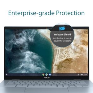 ASUS Chromebook Enterprise Flip CX5, 14" Touchscreen FHD, Intel Core i7-1160G7, 512GB, 16GBStylus, Backlit Keyboard, Wi-Fi 6, Chrome Enterprise Upgrade, Zero-Touch Enrollment, CX5400FMA-GN762T-S