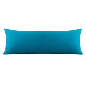 lcbd rayon made from bamboo teal body cooling pillowcase 20x54 inches