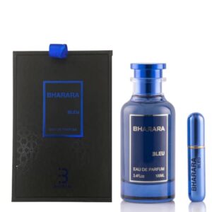 bharara double bleu pour homme eau de parfum for men 3.4 oz /100 ml