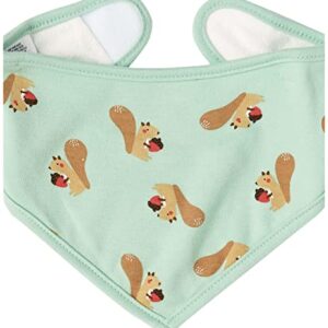 Amazon Essentials Unisex Kids' Bib Set, Pack of 6, Multicolor/Fruit/Stripe, One Size