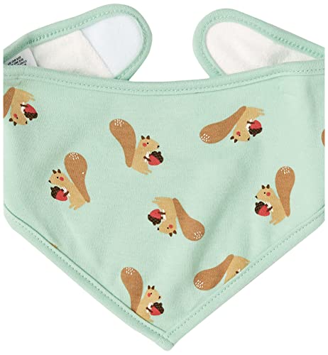 Amazon Essentials Unisex Kids' Bib Set, Pack of 6, Multicolor/Fruit/Stripe, One Size