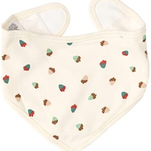 Amazon Essentials Unisex Kids' Bib Set, Pack of 6, Multicolor/Fruit/Stripe, One Size