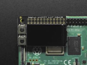 mini pitft - 135x240 color tft add-on for raspberry pi ada 4393