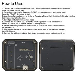 Shanrya Expansion Board, Practical Good Performance SSD Board Simple for Home for Office for Computer