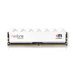 Mushkin Redline White - DDR4 UDIMM - 64GB (2x32GB) 3200MHz CL-14-288-pin1.4V Desktop Ram - Non-ECC - Dual Channel - FROSTBYTE Heatsink (MRD4U320EJJP32GX2)