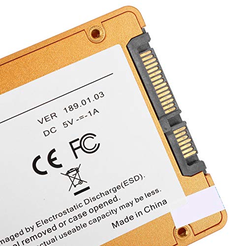 Tgoon Hard Disk, Practical Solid State Hard Disk SATA3.0 SSD Convenient Durable for Computer for Storing Backup Files(#3)